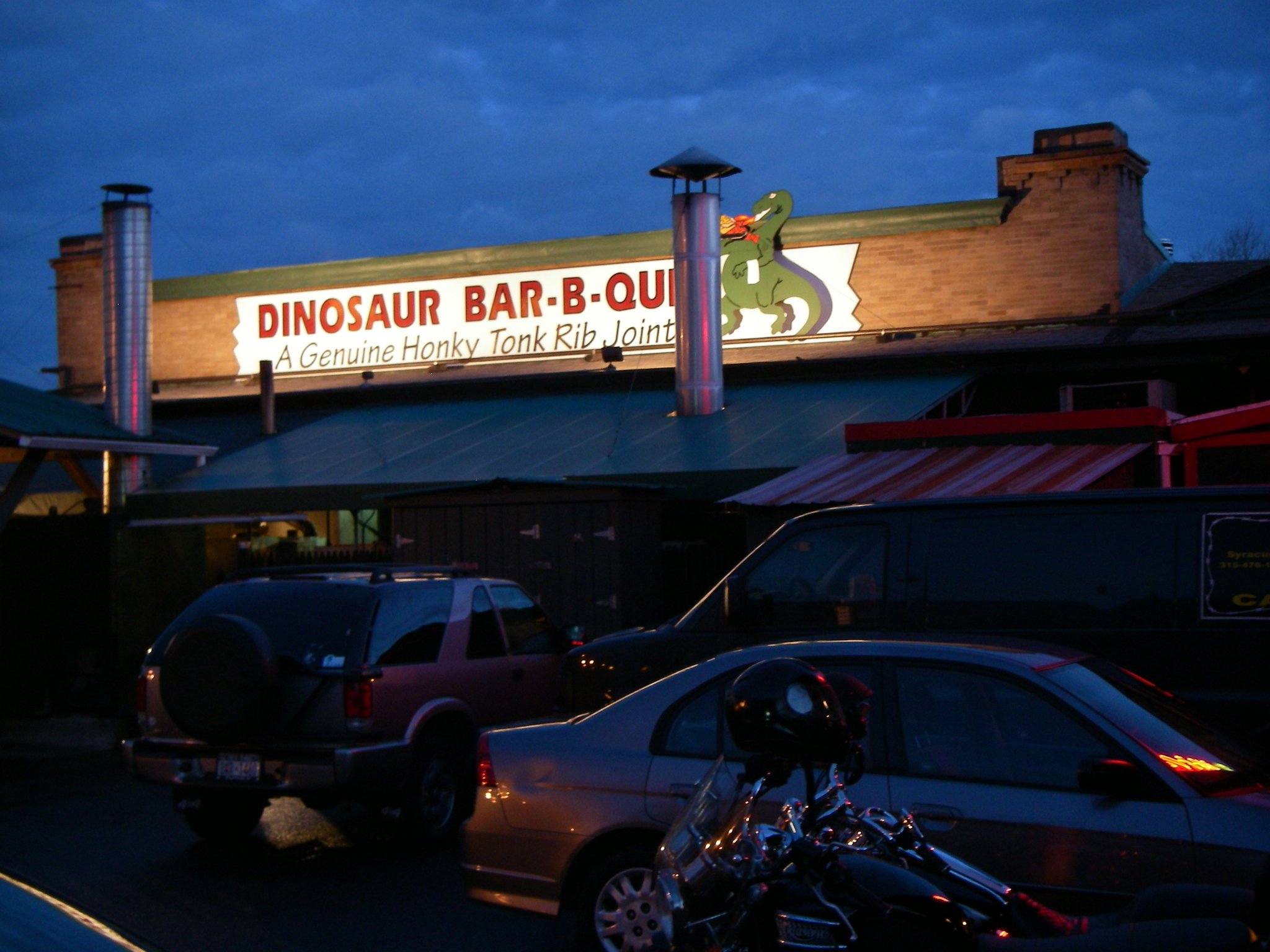 The Niagara Falls & the Dinosaur Bar-B-Que, Rochester - Apr 1, 2007